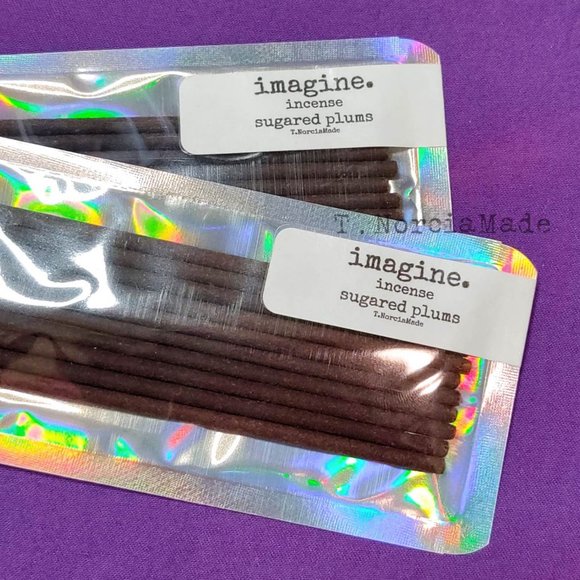 T.NorciaMade | Other | Imagine Incense Sticks Sugared Plums | Poshmark